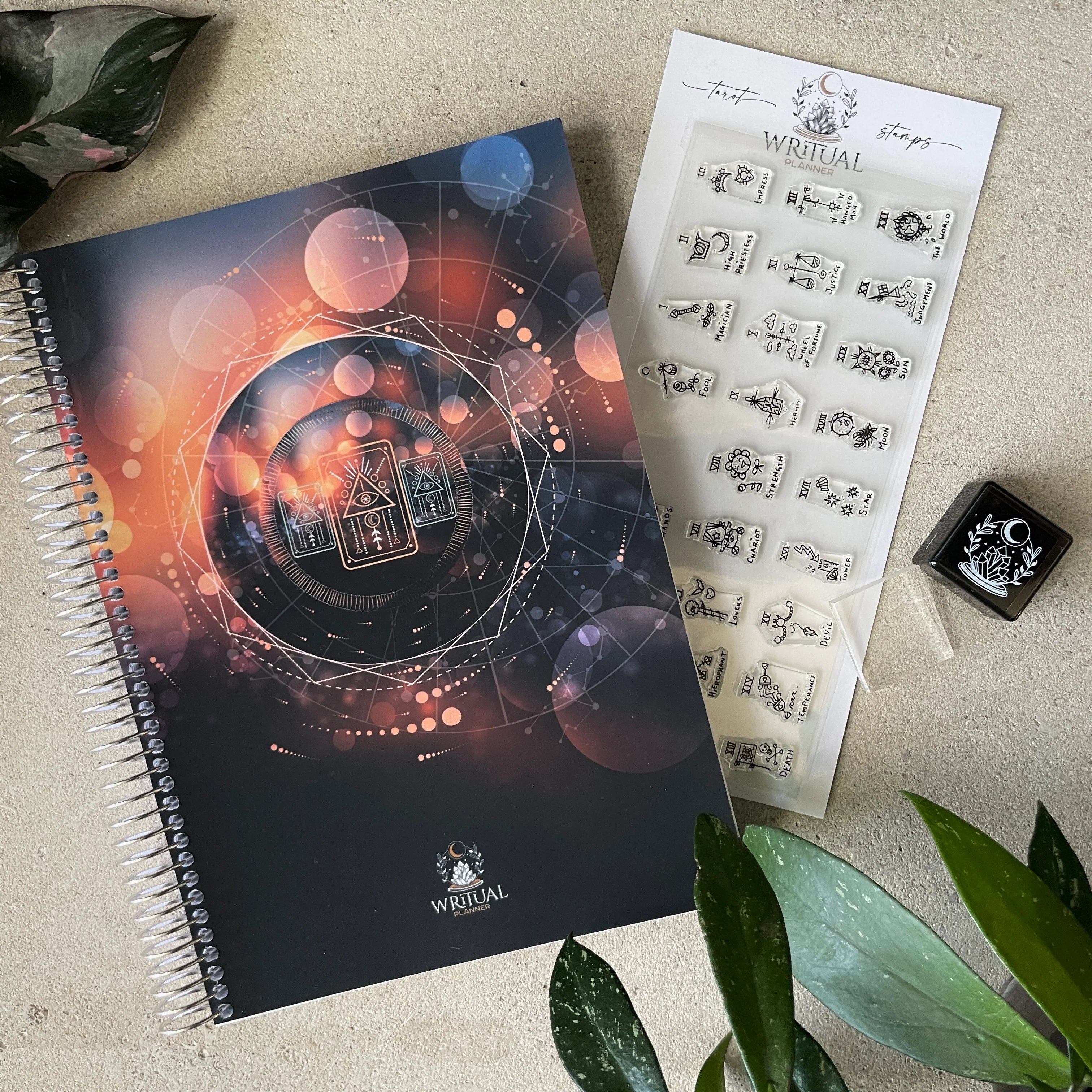 Writual Tarot Journal + Stamps Bundle – Writual Planner