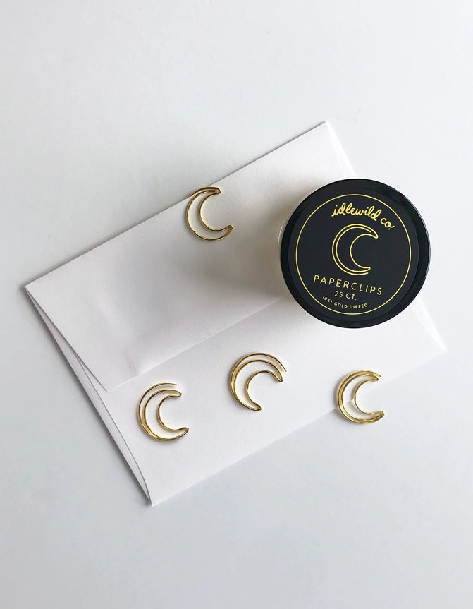 Gold Plated Paper Clips | 2 Styles – Writual Planner