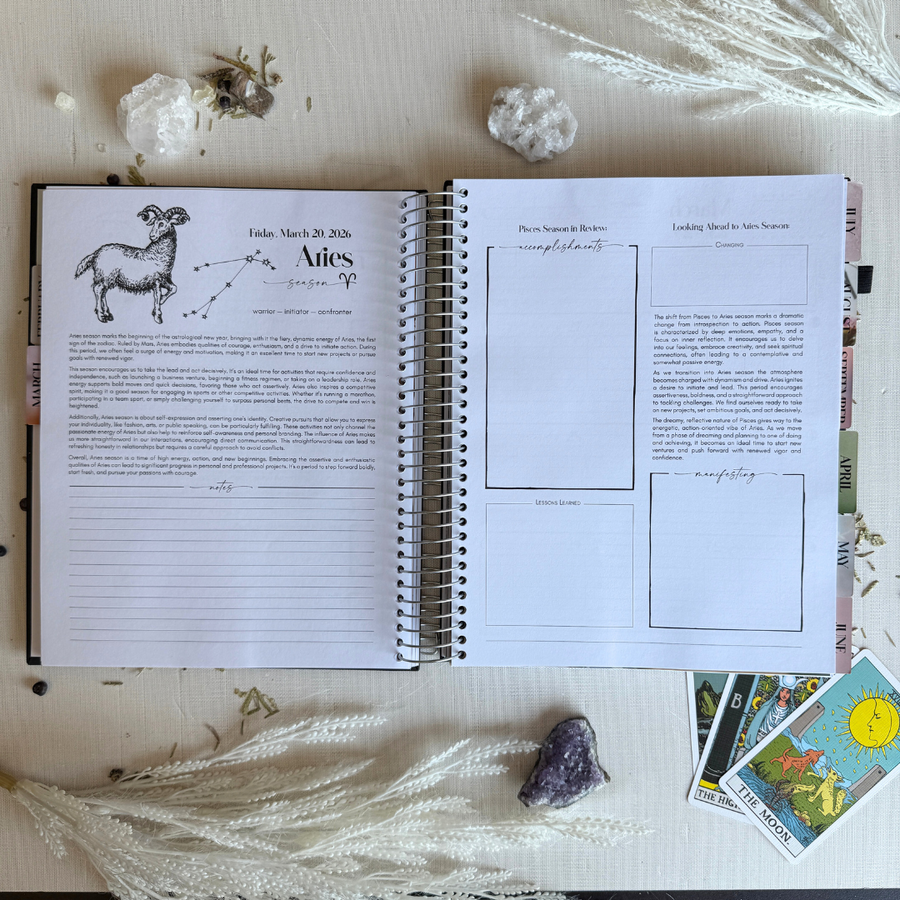 2026 Writual Tarot Planner + Digital Calendar Bundle – Writual Planner