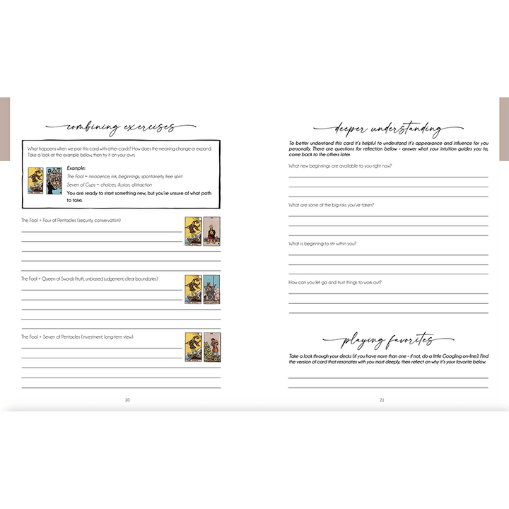 Learn Tarot Bundle – Writual Planner