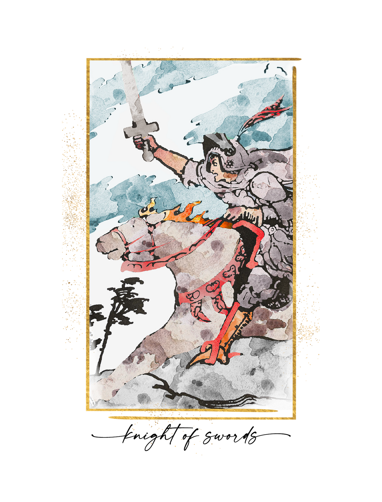 Knight of Swords Tarot Card Meaning – Writual Planner