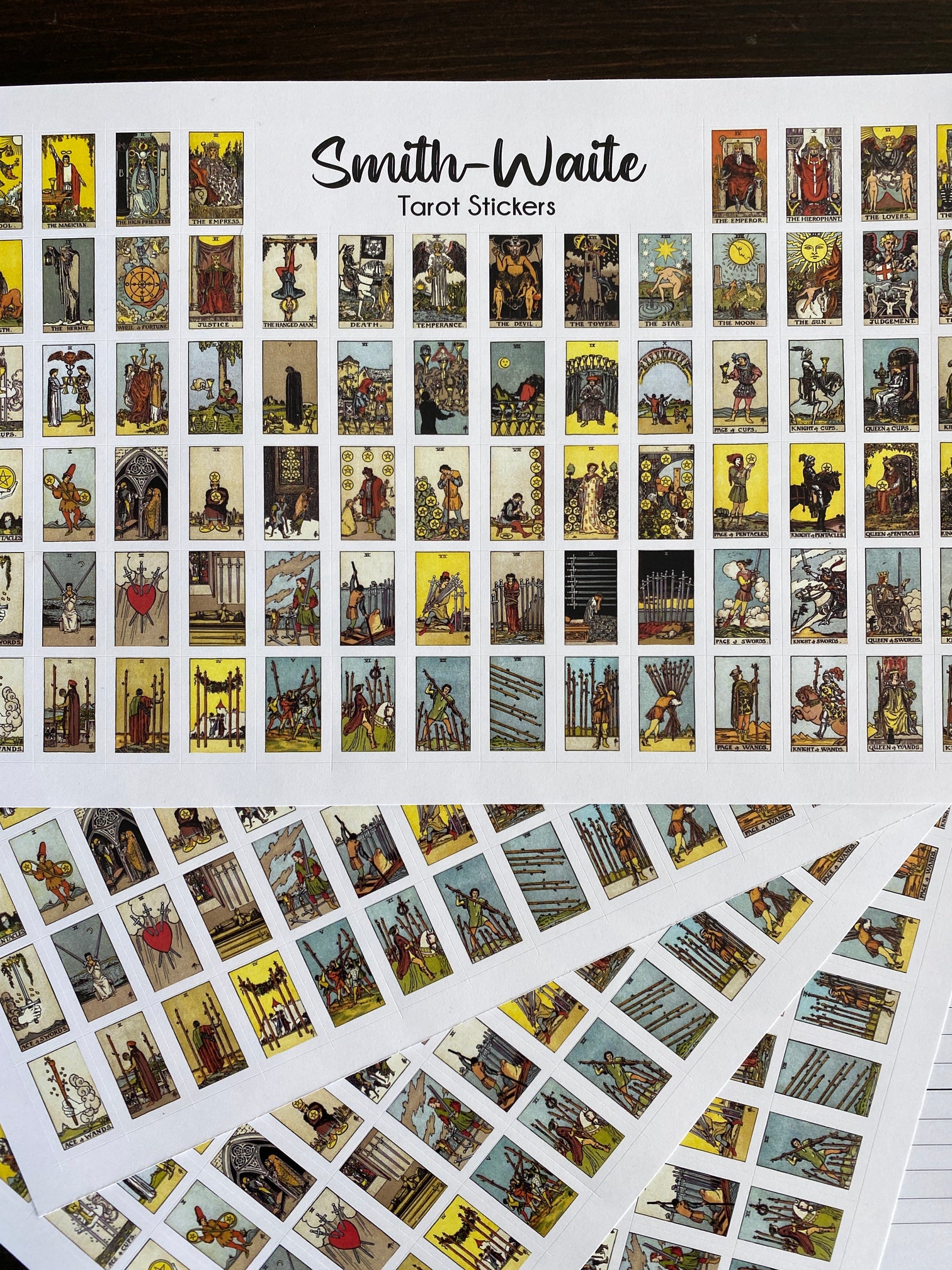 Tarot Stickers – Writual Planner